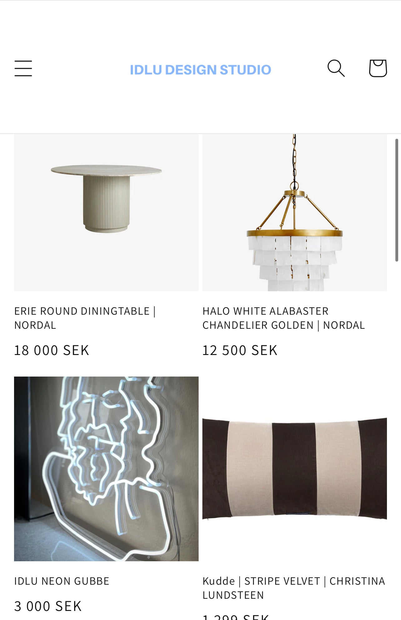 idlu.shop är lanserad! – IDLU SHOP